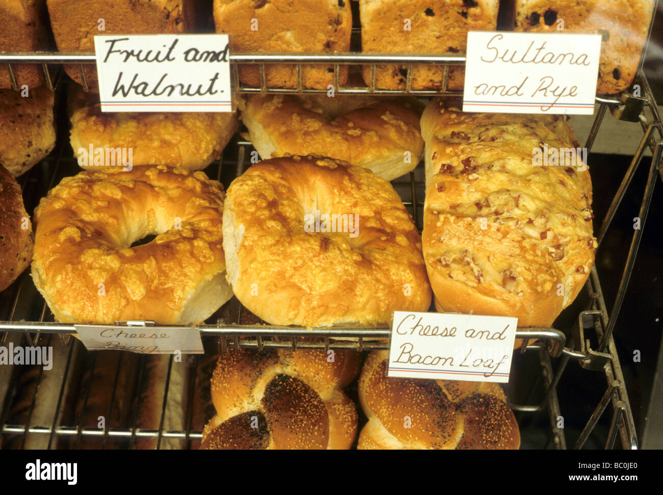Bagel rack hi-res stock photography and images - Alamy