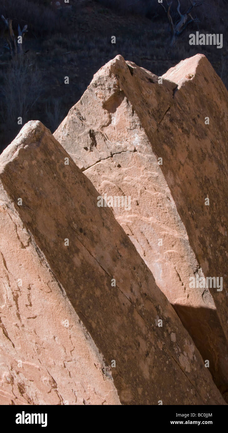 Canyon scenery in Grand Gulch Primitive Area in southeastern Utah Stock ...
