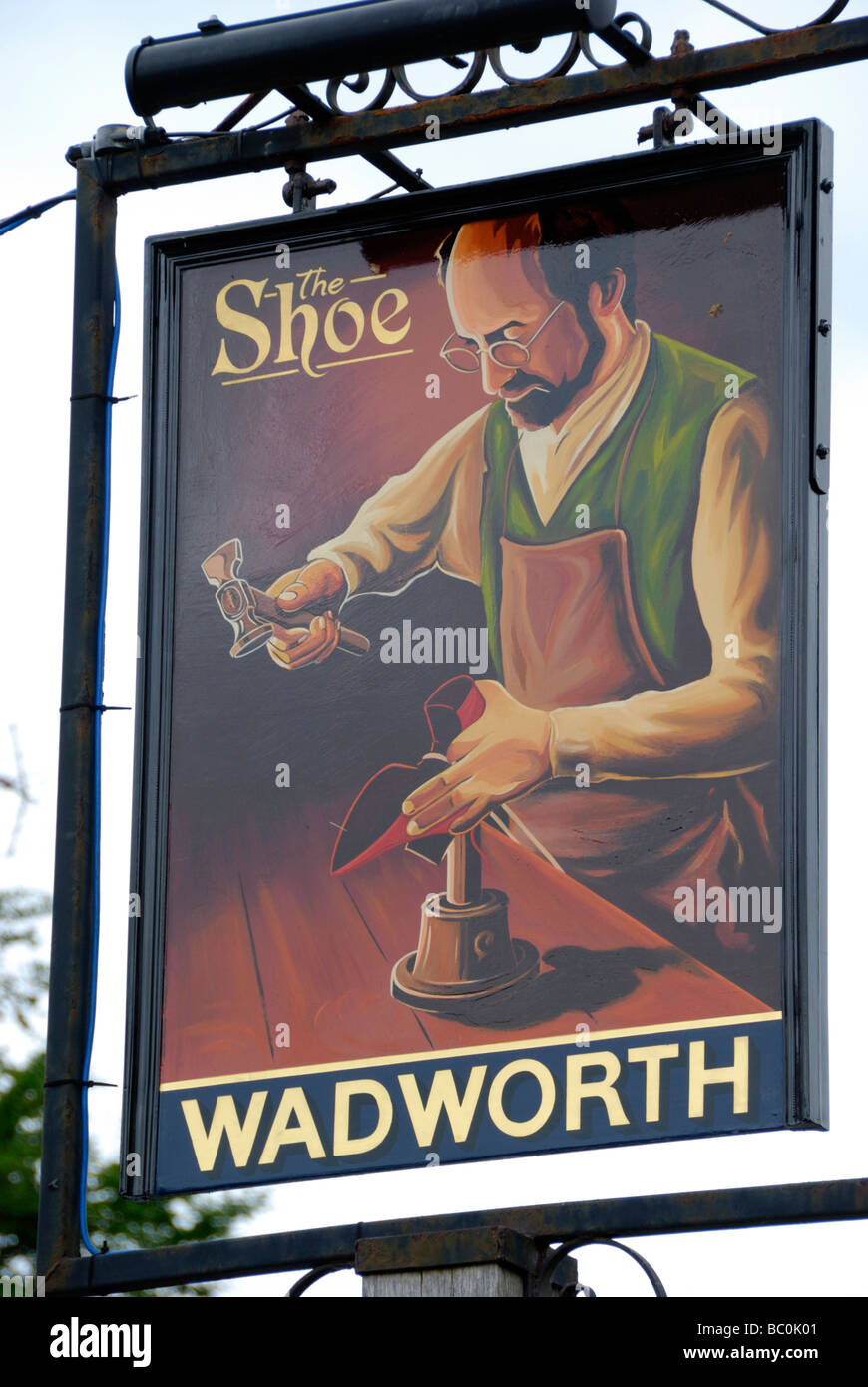 The Shoe Pub in Exton Hampshire England Stock Photo - Alamy