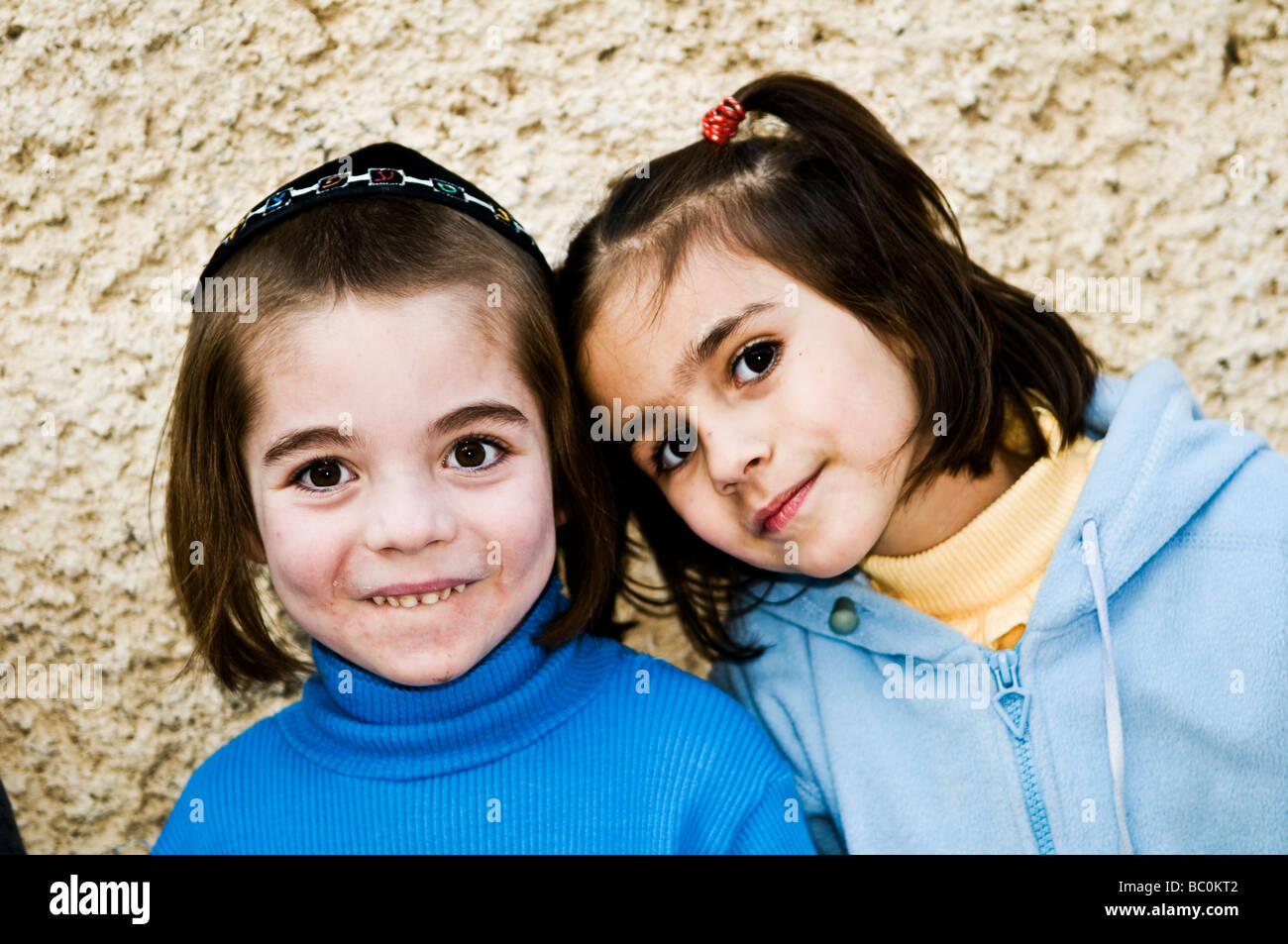Cute orthodox jewish children in hi-res stock photography and images ...