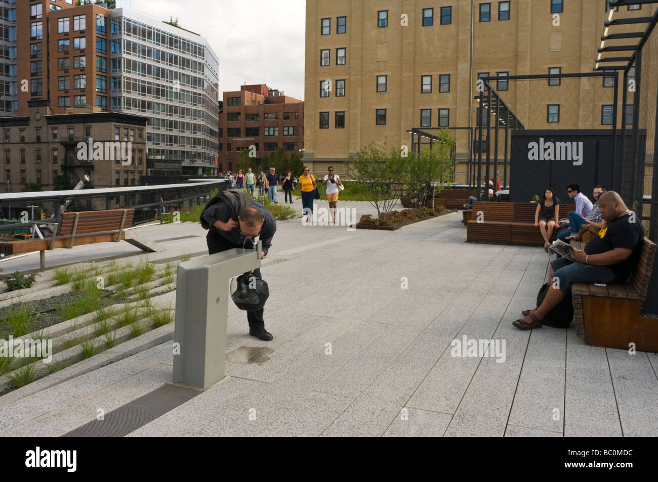 High line railroad hi-res stock photography and images - Alamy