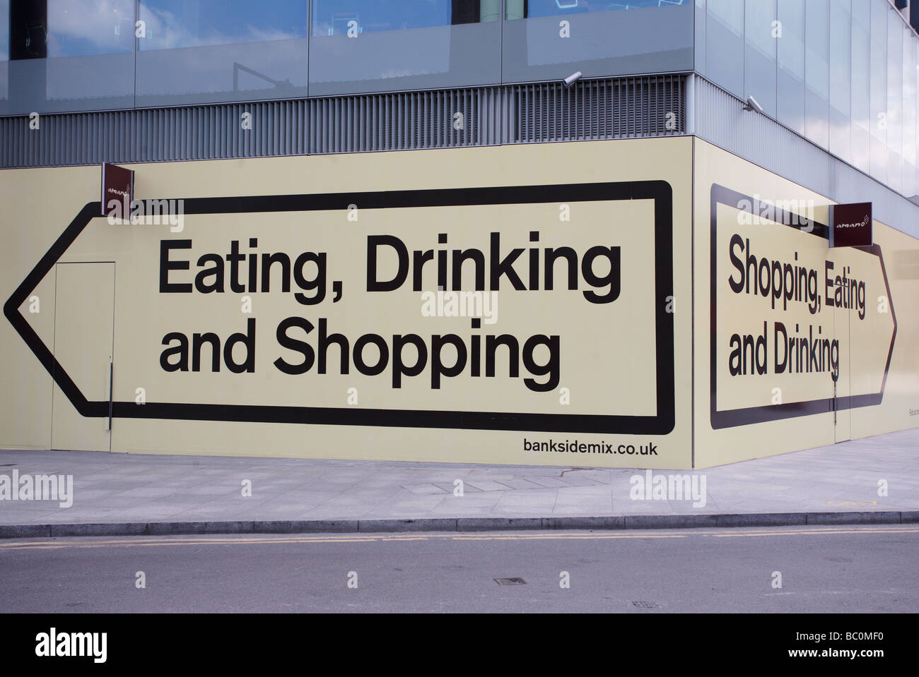 Consumer Street Signage London Stock Photo - Alamy