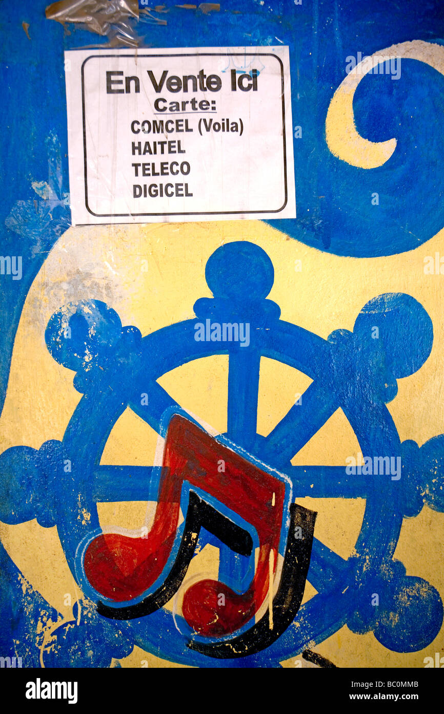 Haiti, Nord, Cap Haitien. Local bar, on the waterfront Stock Photo - Alamy