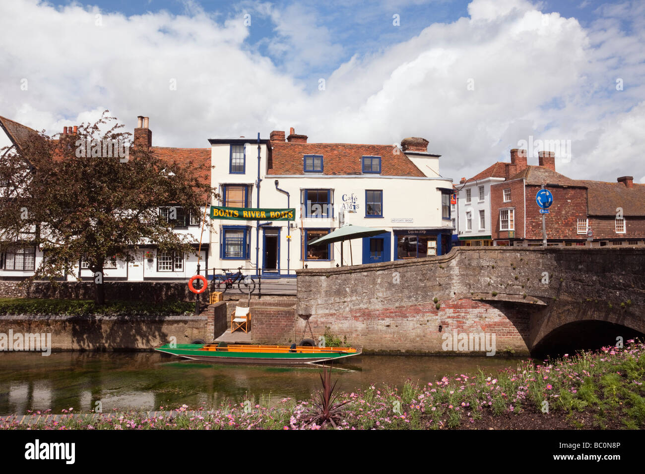 Westgate gardens walk river stour hi-res stock photography and images ...