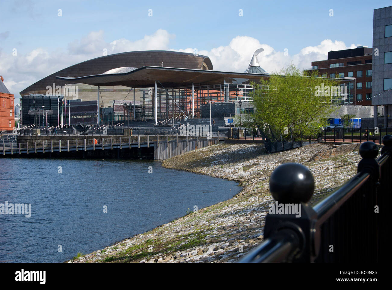 Uk millenium centre assembly building hi-res stock photography and ...