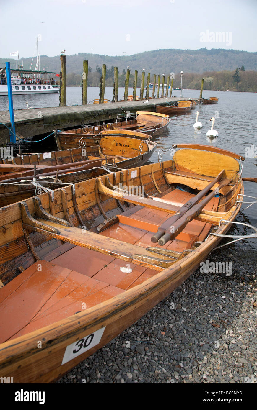 Bowness on Windermere Lake District Cumbria UK Stock Photo - Alamy