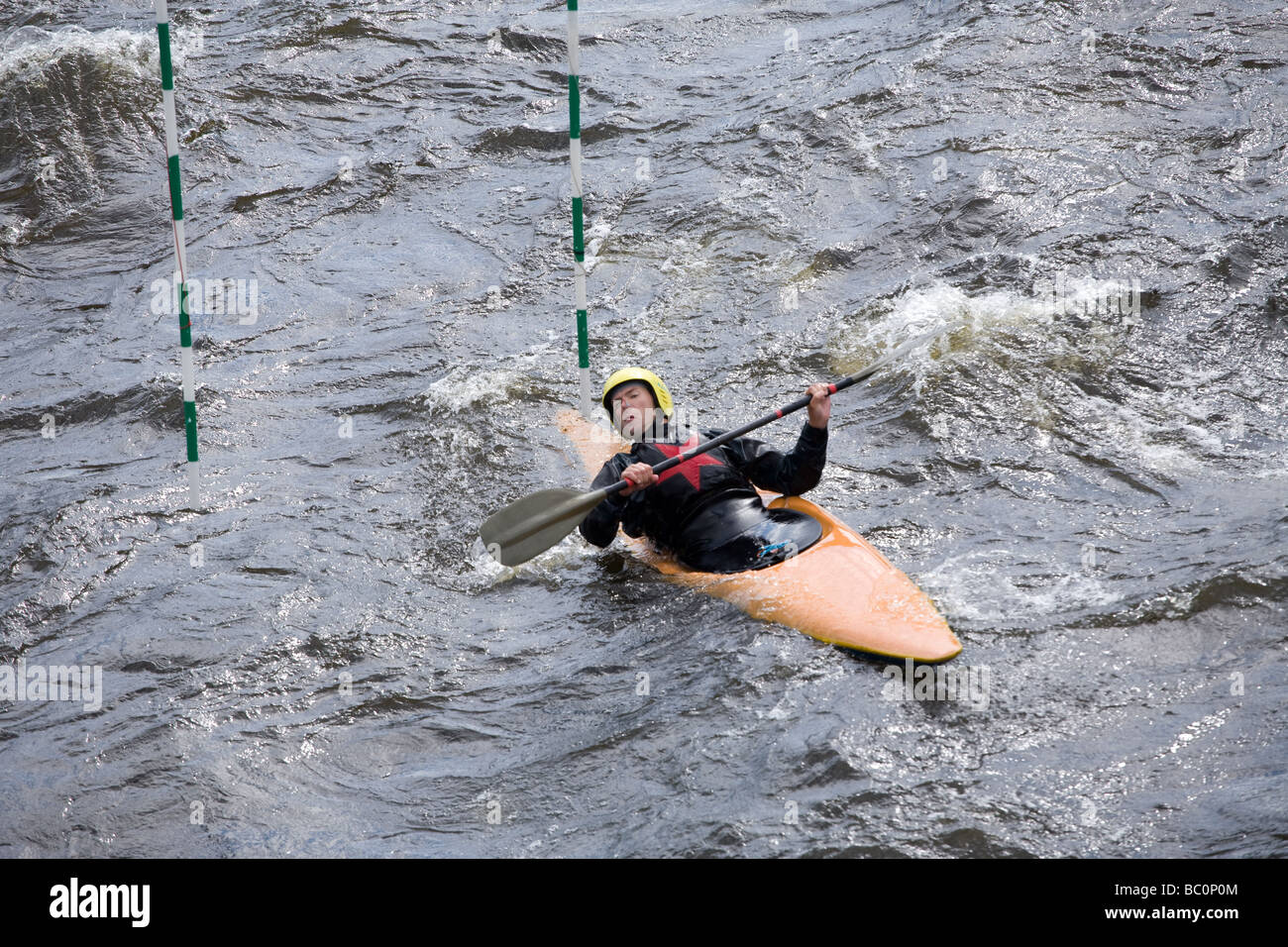 Whitewater canoeing hi-res stock photography and images - Alamy