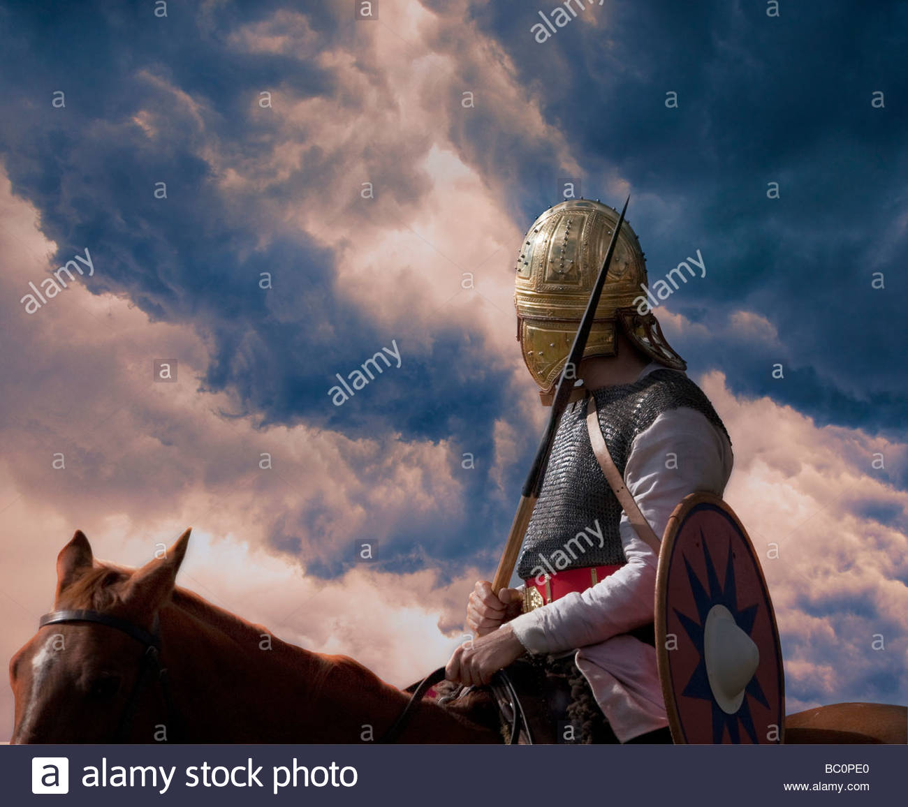 Roman Soldier Horse Stock Photos & Roman Soldier Horse Stock Images - Alamy