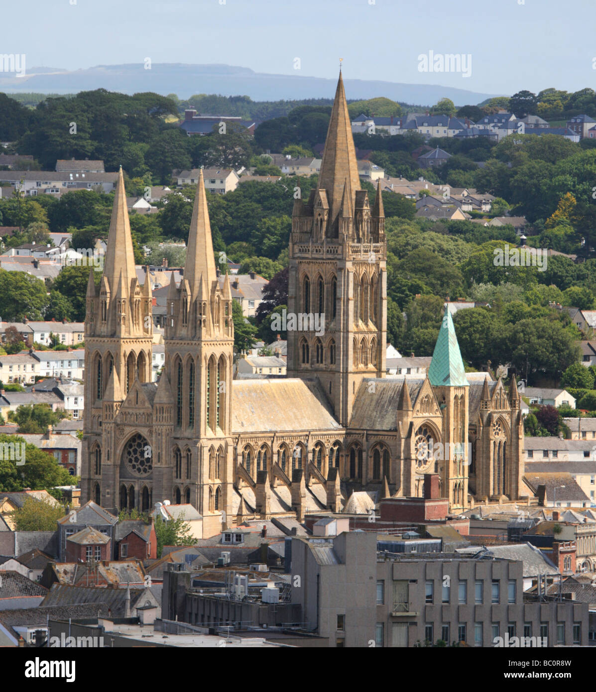 Truro Cathedral Cornwall England Stock Photo - Alamy