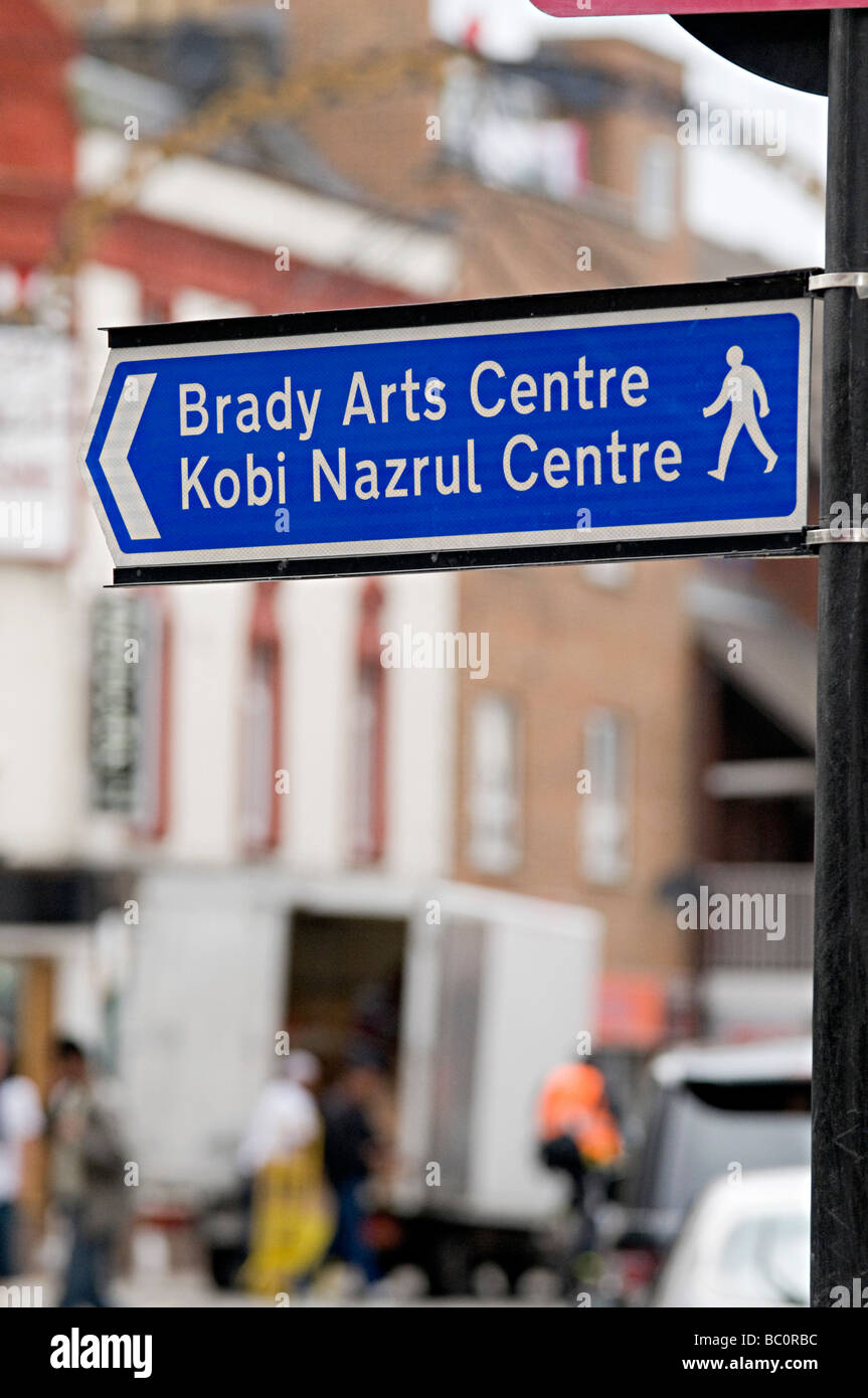 london east end brick lane brady arts centre and kobi nazrul centre ...
