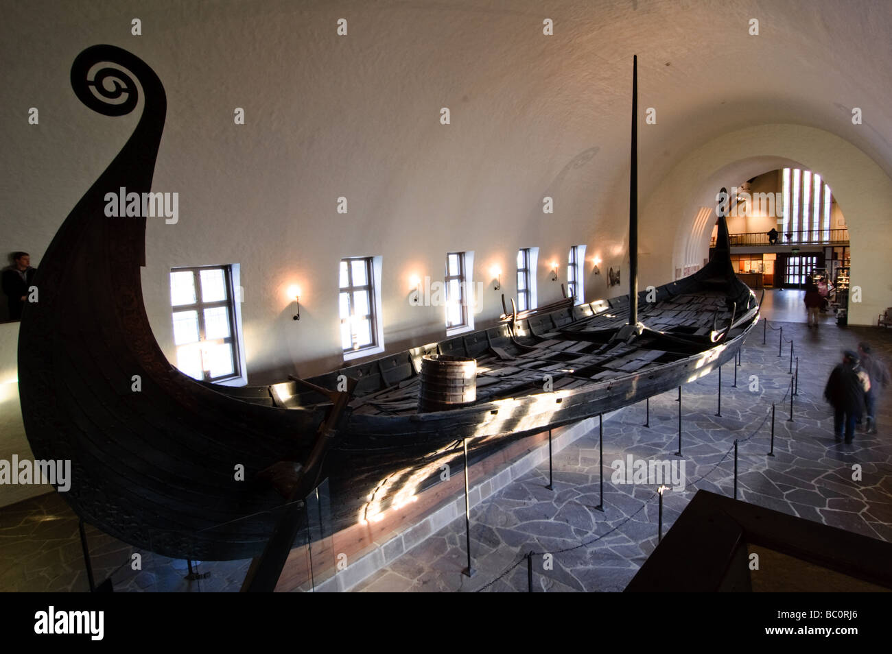 Viking ship in Viking ship museum, Oslo, Norway Stock Photo - Alamy