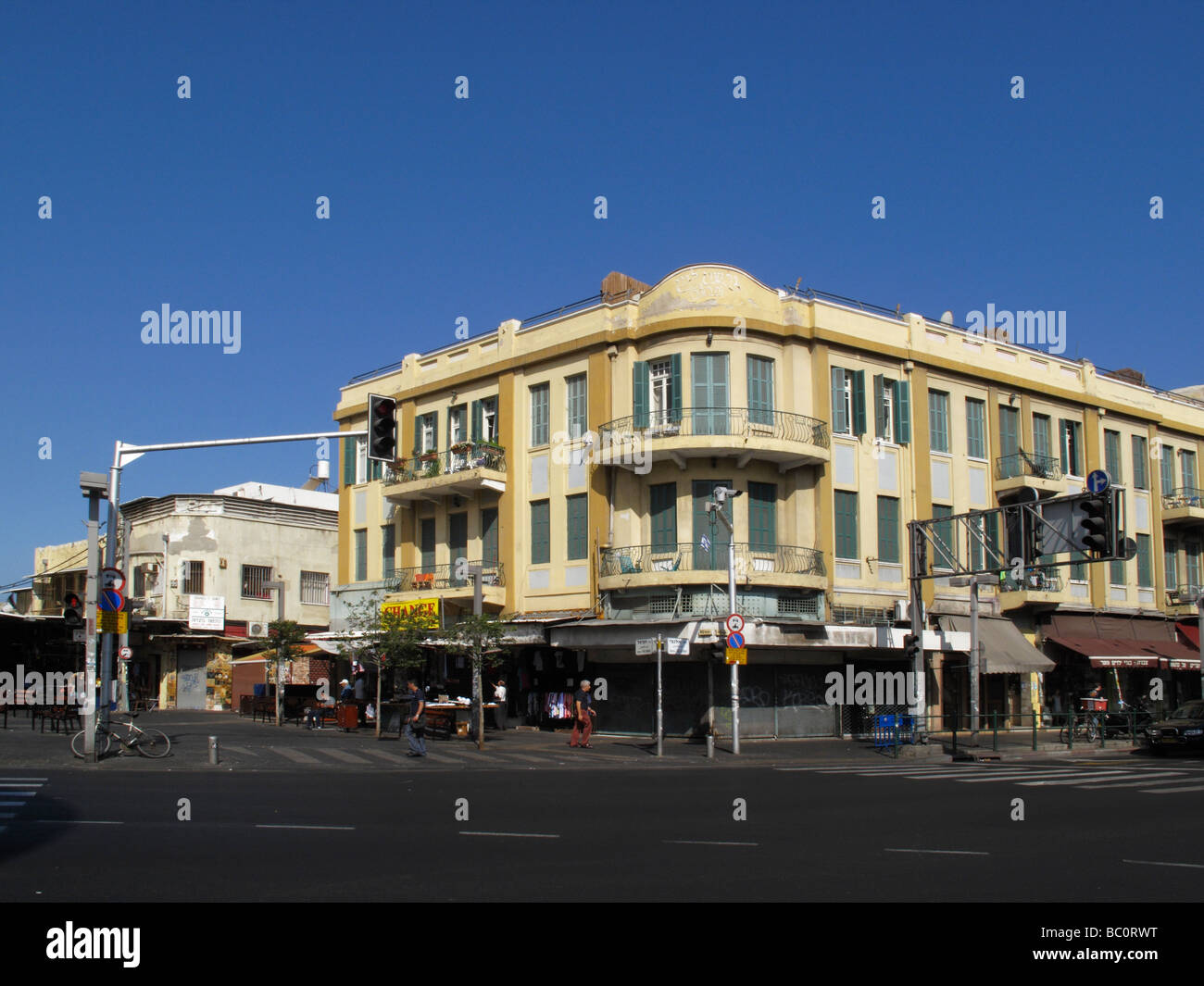 Exterior of a renovated building built in 1925 in the Eclectic ...