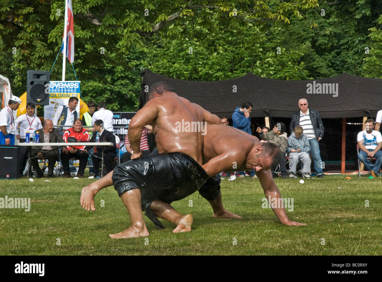 Turkish wrestlers hi-res stock photography and images - Alamy