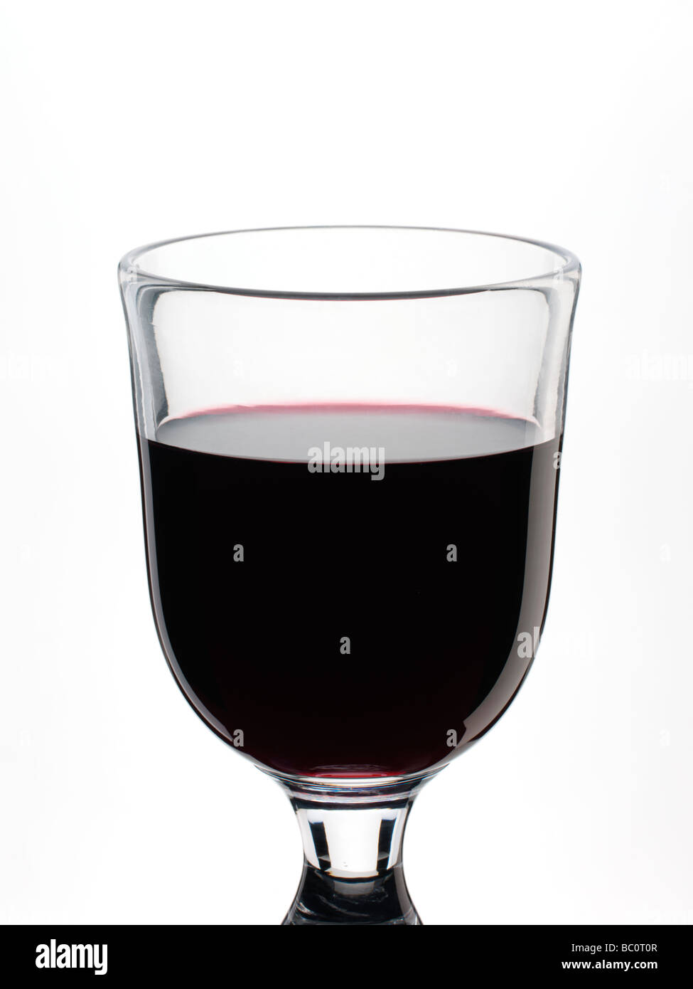 Red wine in a glass Stock Photo - Alamy