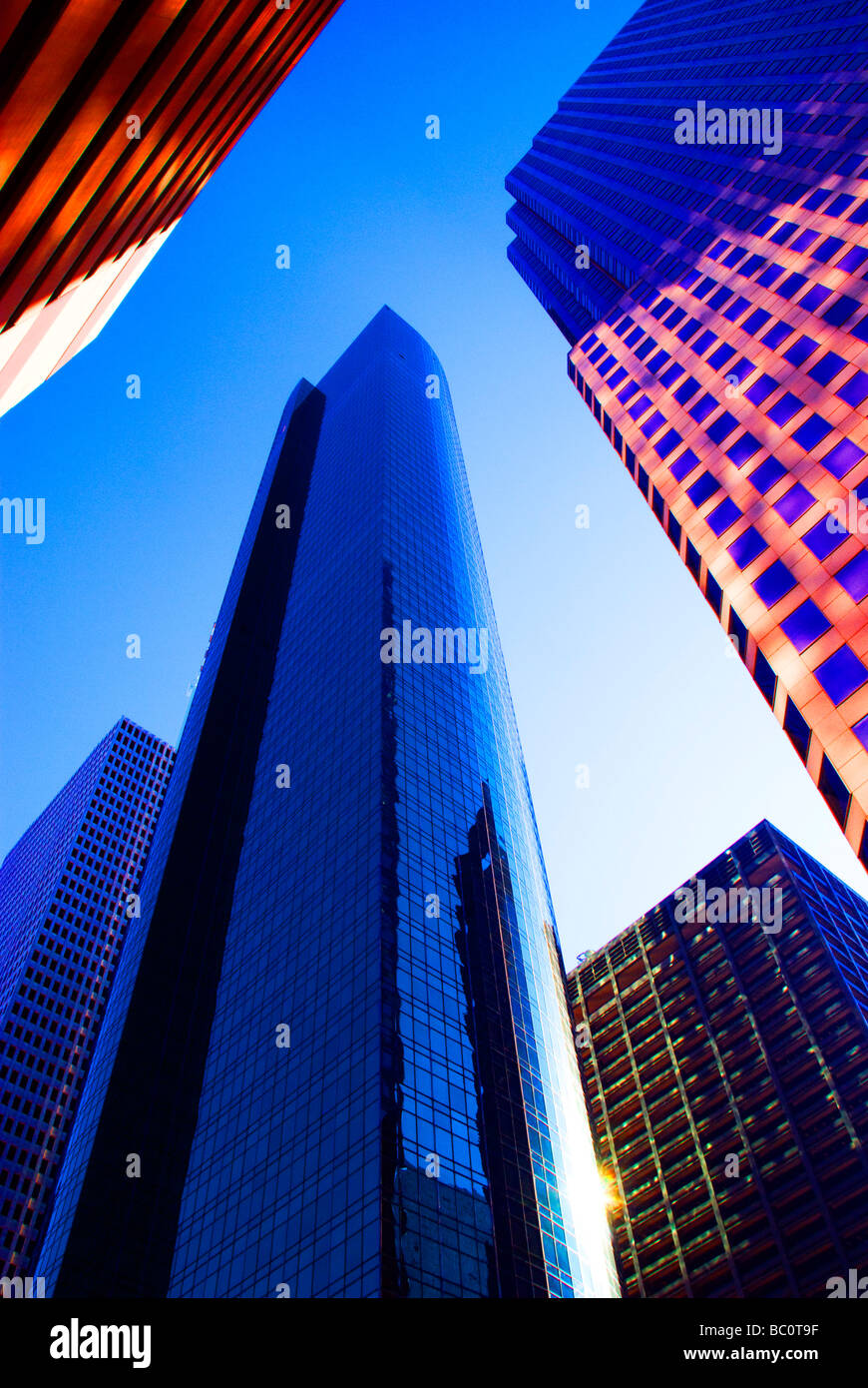 High rise office buildings Stock Photo - Alamy