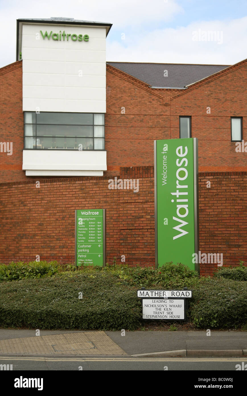 Waitrose signpost hi-res stock photography and images - Alamy
