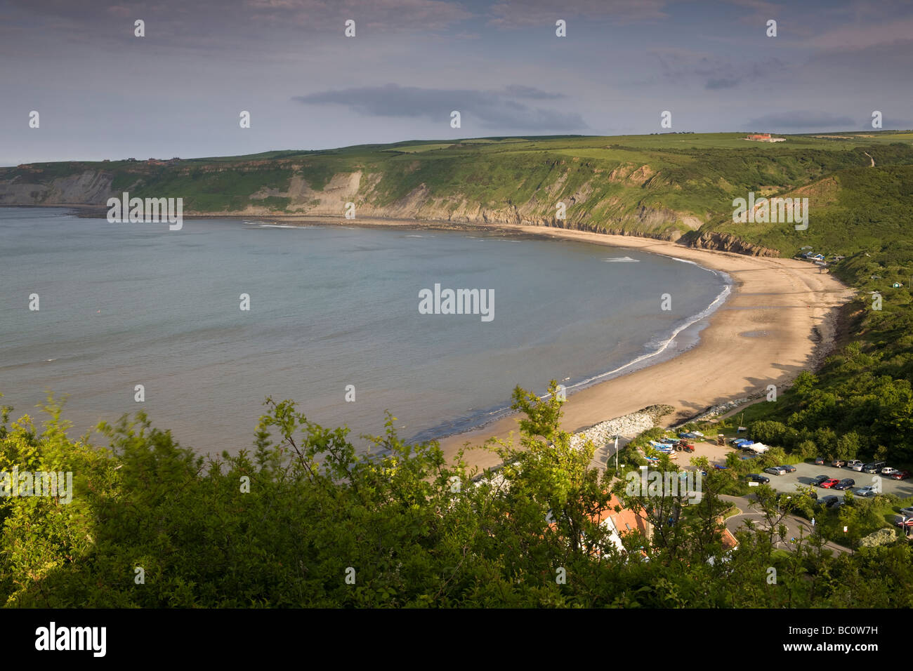 Runswick Bay on the North Yorkshire Coast Stock Photo - Alamy