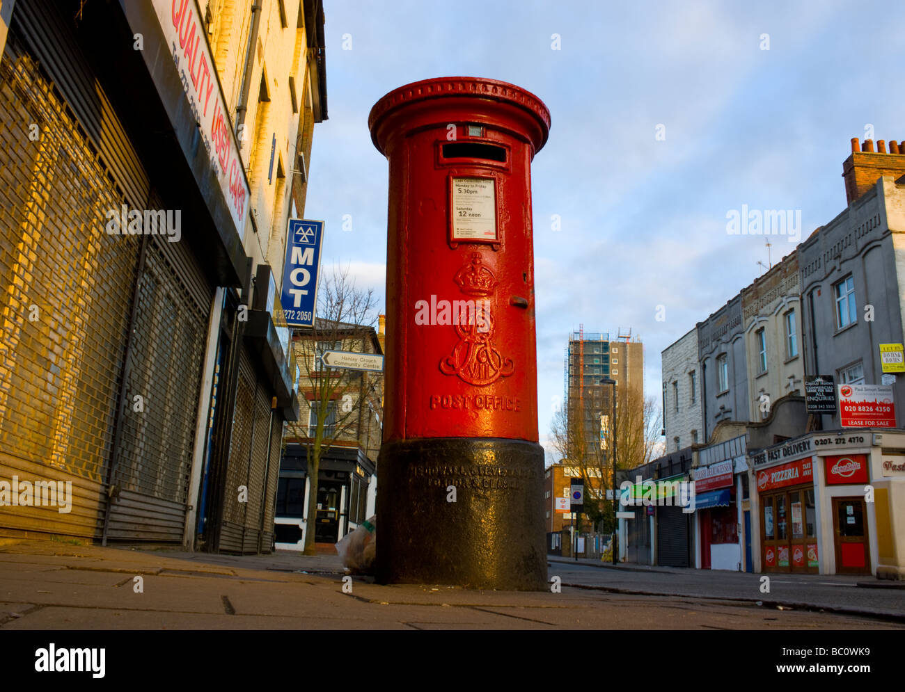Edward vii post box hi-res stock photography and images - Alamy