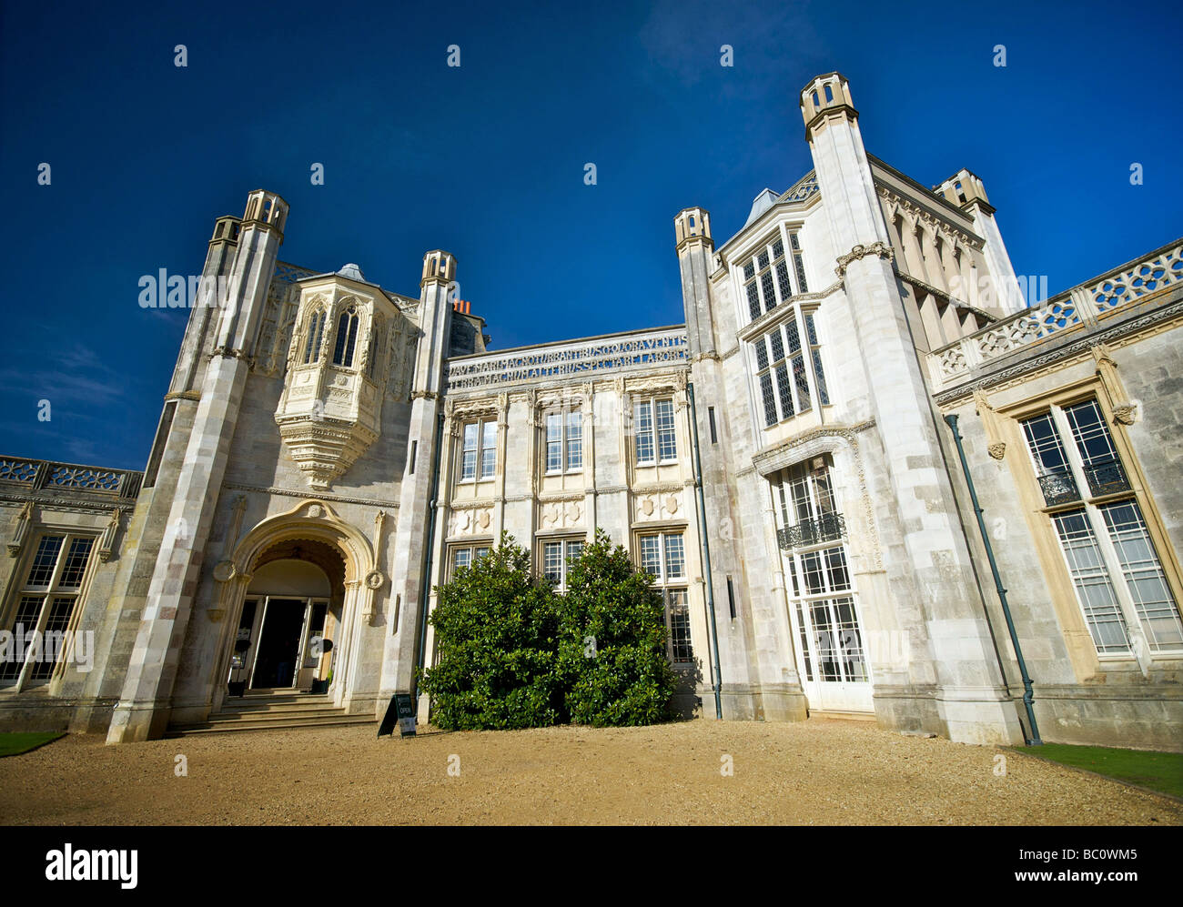 Highcliff Castle Dorset UK Entrance Stock Photo - Alamy