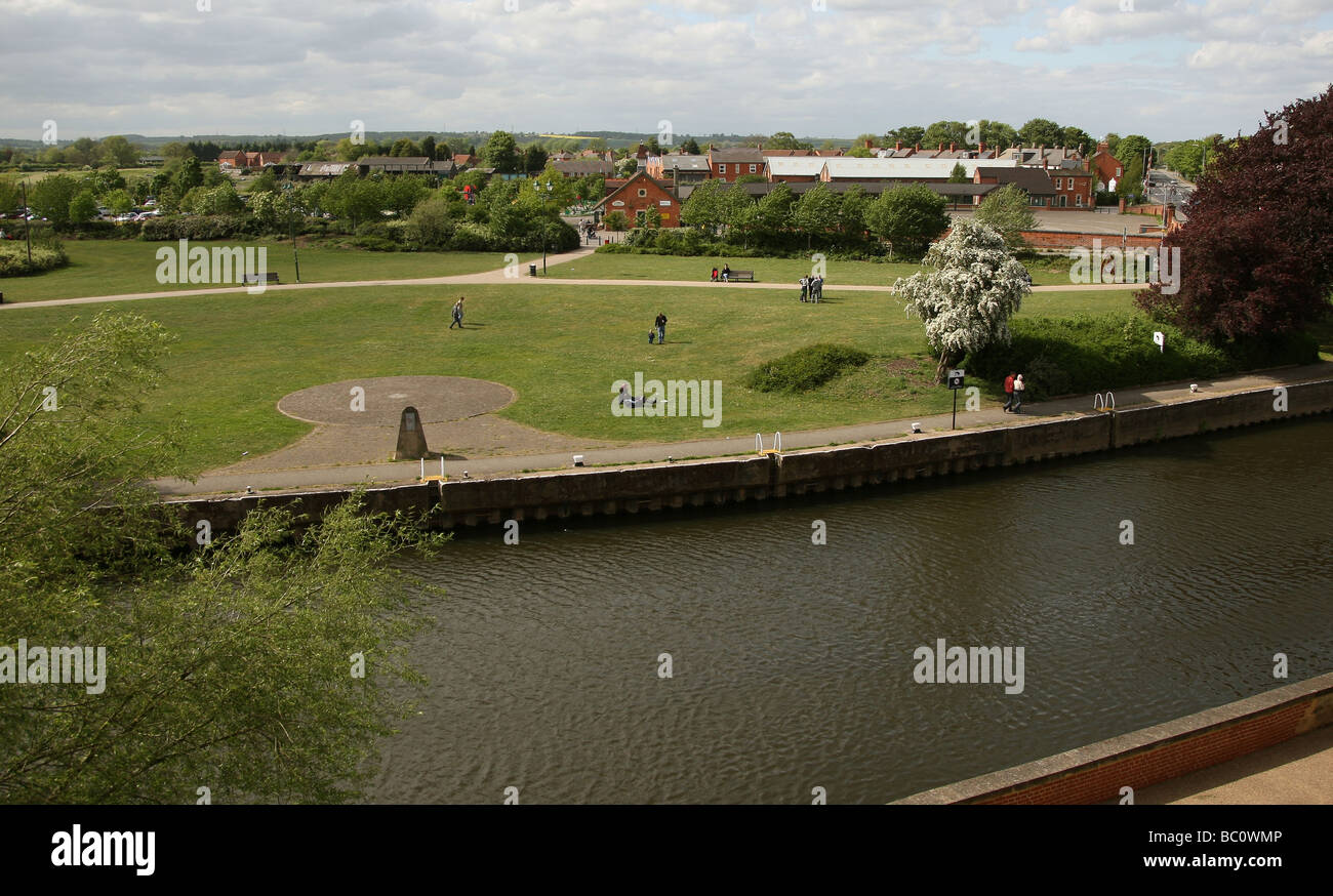 Riverside park newark on trent newark nottinghamshire hi-res stock ...