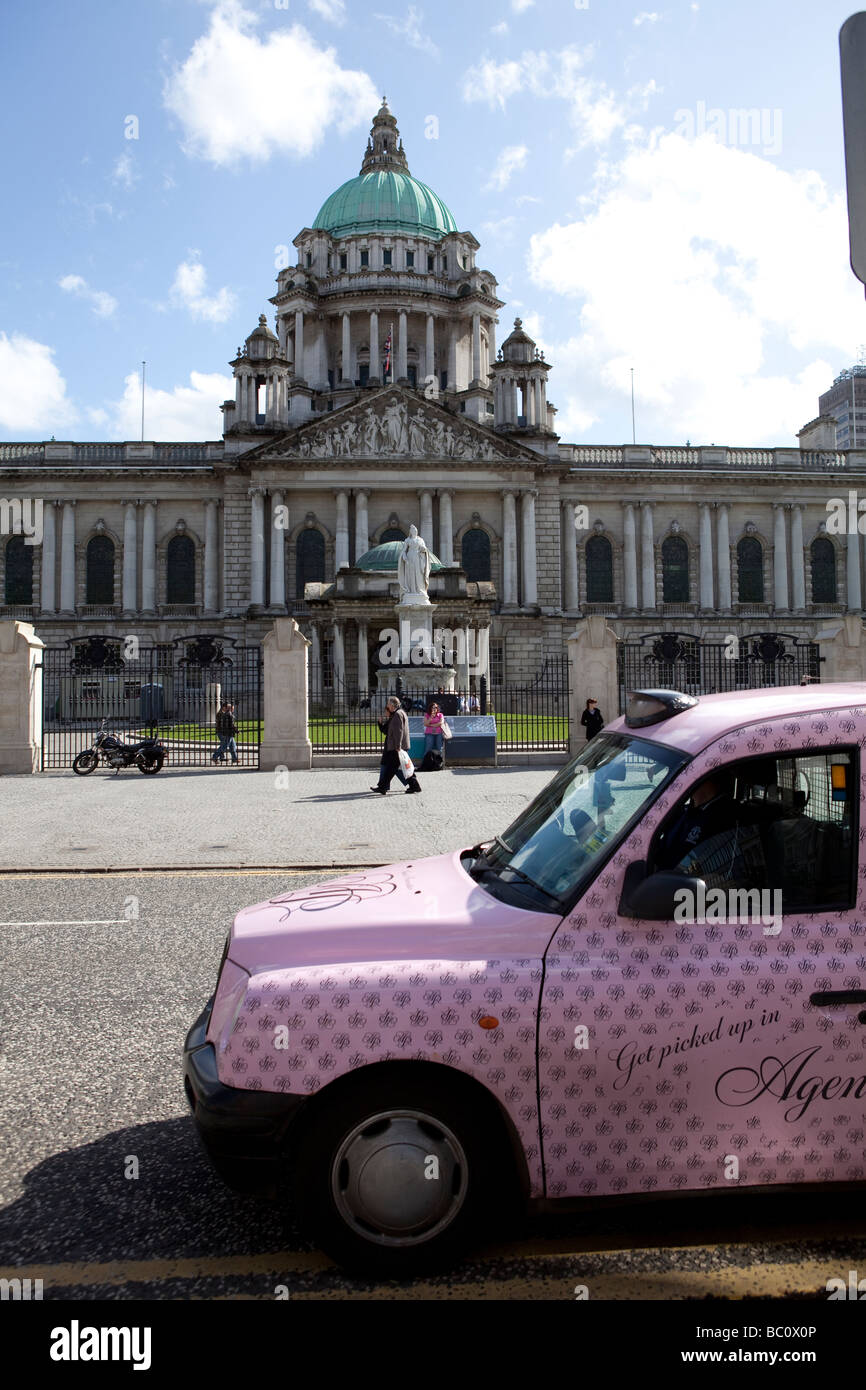 Taxis in belfast street High Resolution Stock Photography and Images ...