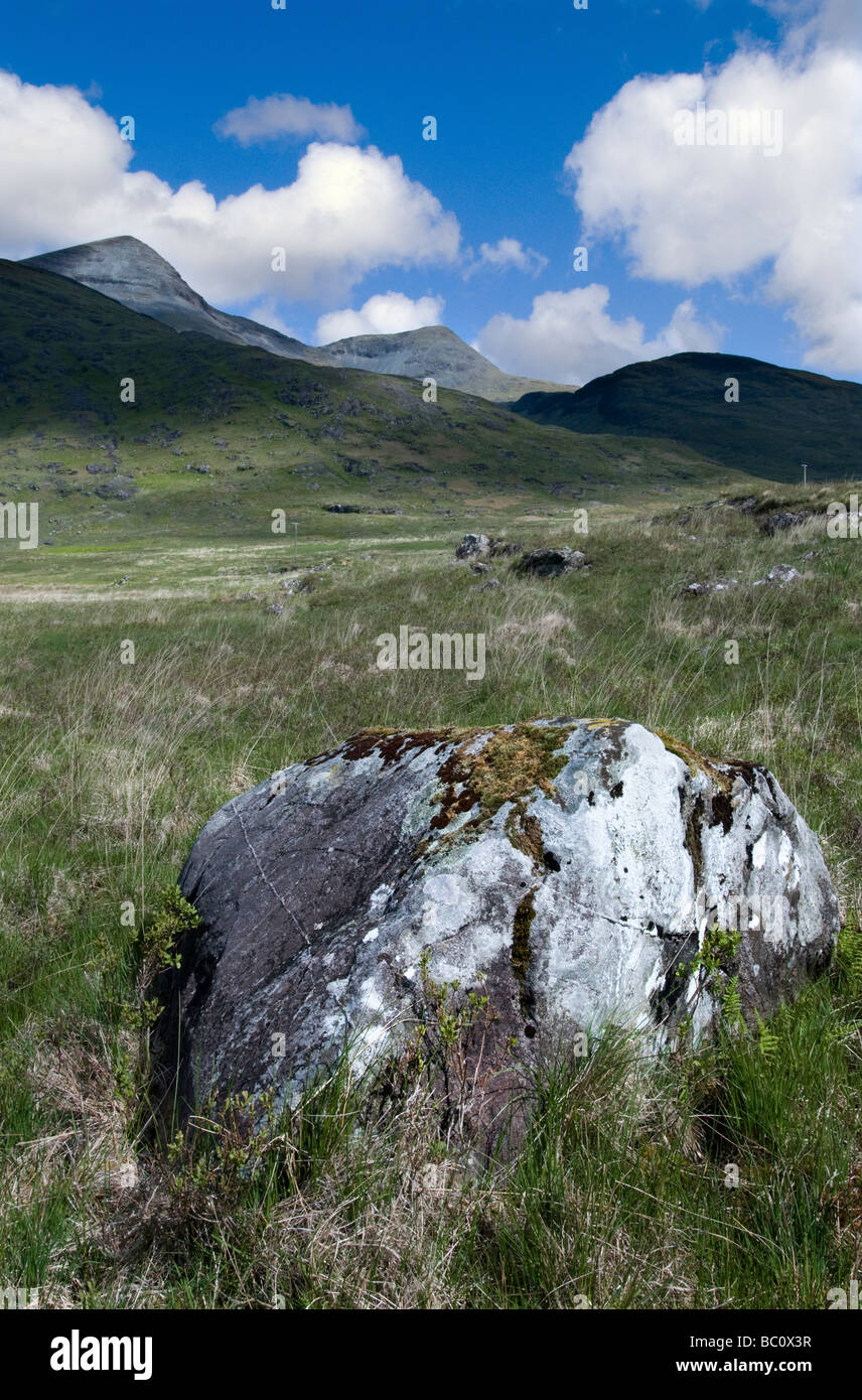 a scenic landscape showing ben more isle of mull scotland Stock Photo ...