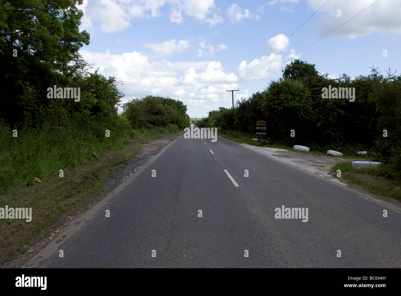 Mile straight track hi-res stock photography and images - Alamy