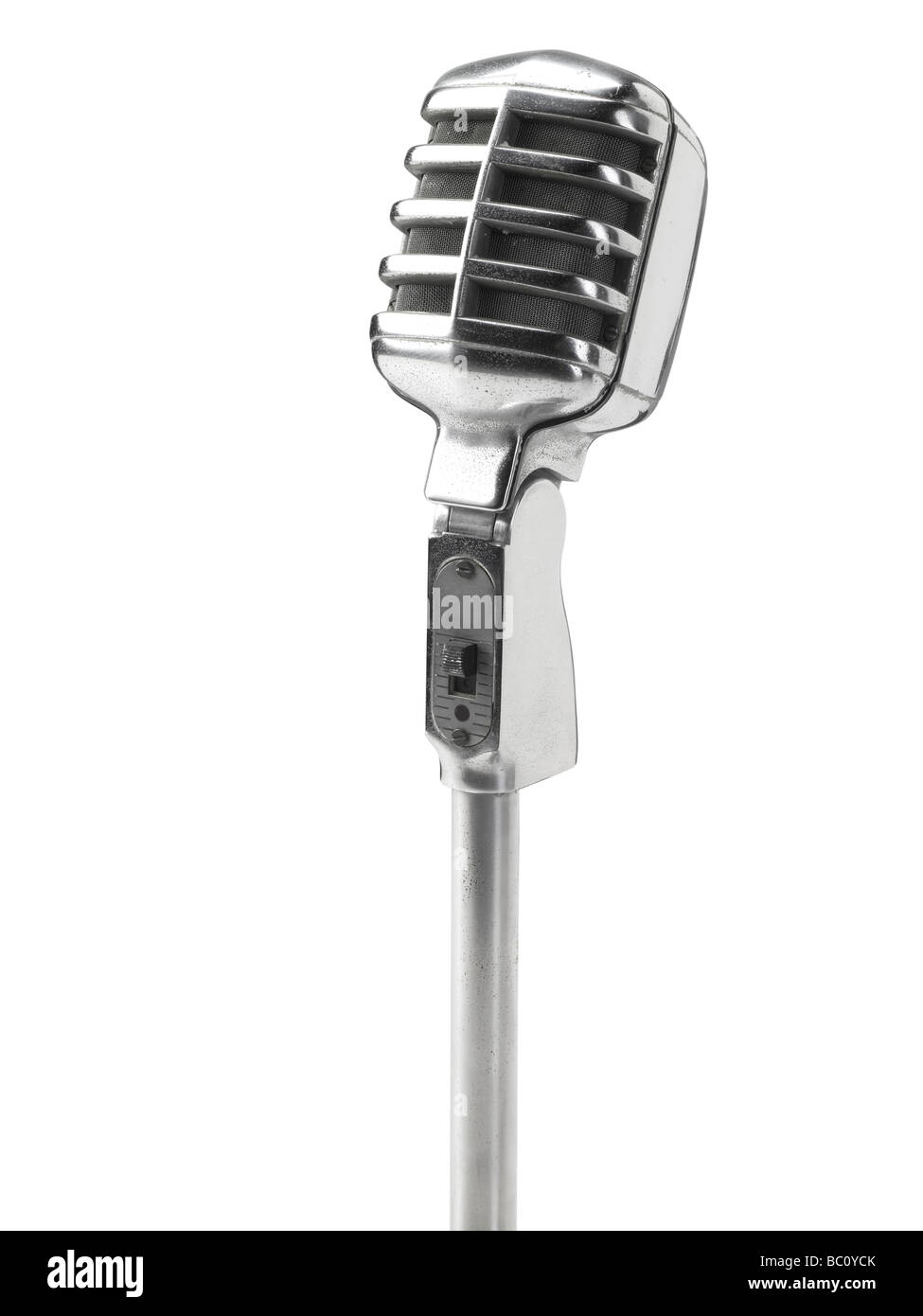 Old Vintage Antique Microphone Stock Photo - Alamy