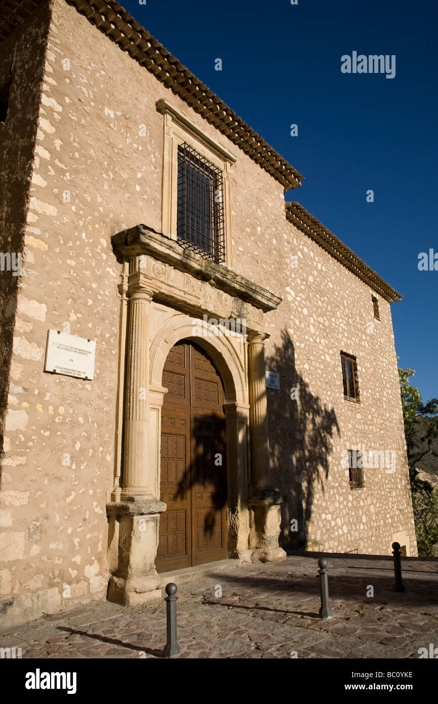 Casas del Rey Buildings, Cuenca, Spain Stock Photo - Alamy