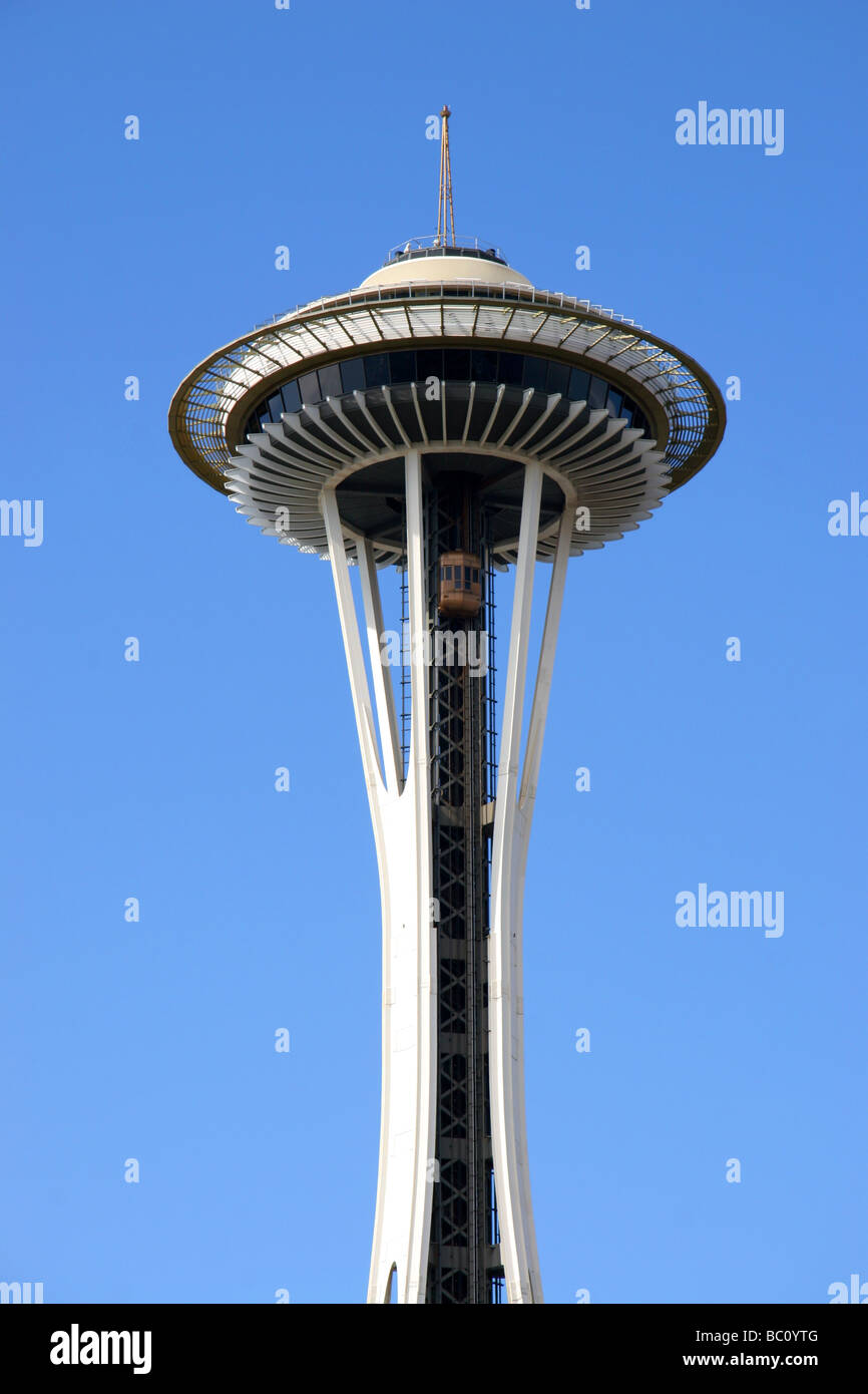 How tall is the seattle space needle hi-res stock photography and ...