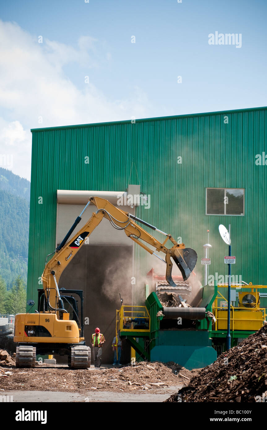 Commercial Composting Facility Stock Photo - Alamy