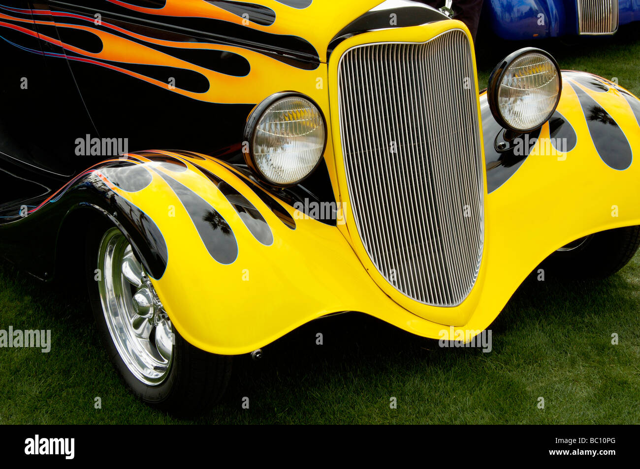 a customized car on display at a car show Stock Photo - Alamy