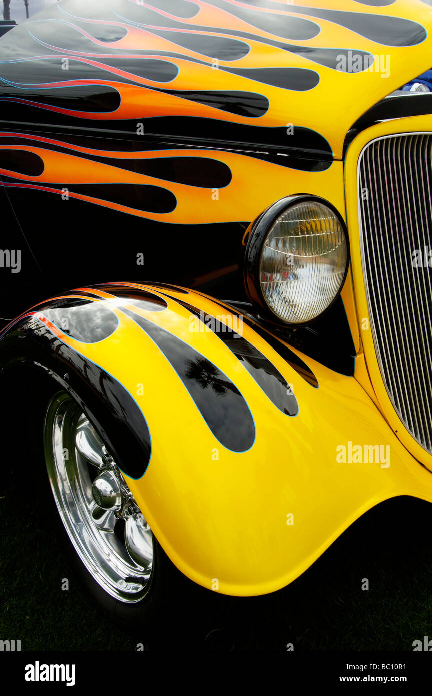 a customized car on display at a car show Stock Photo - Alamy