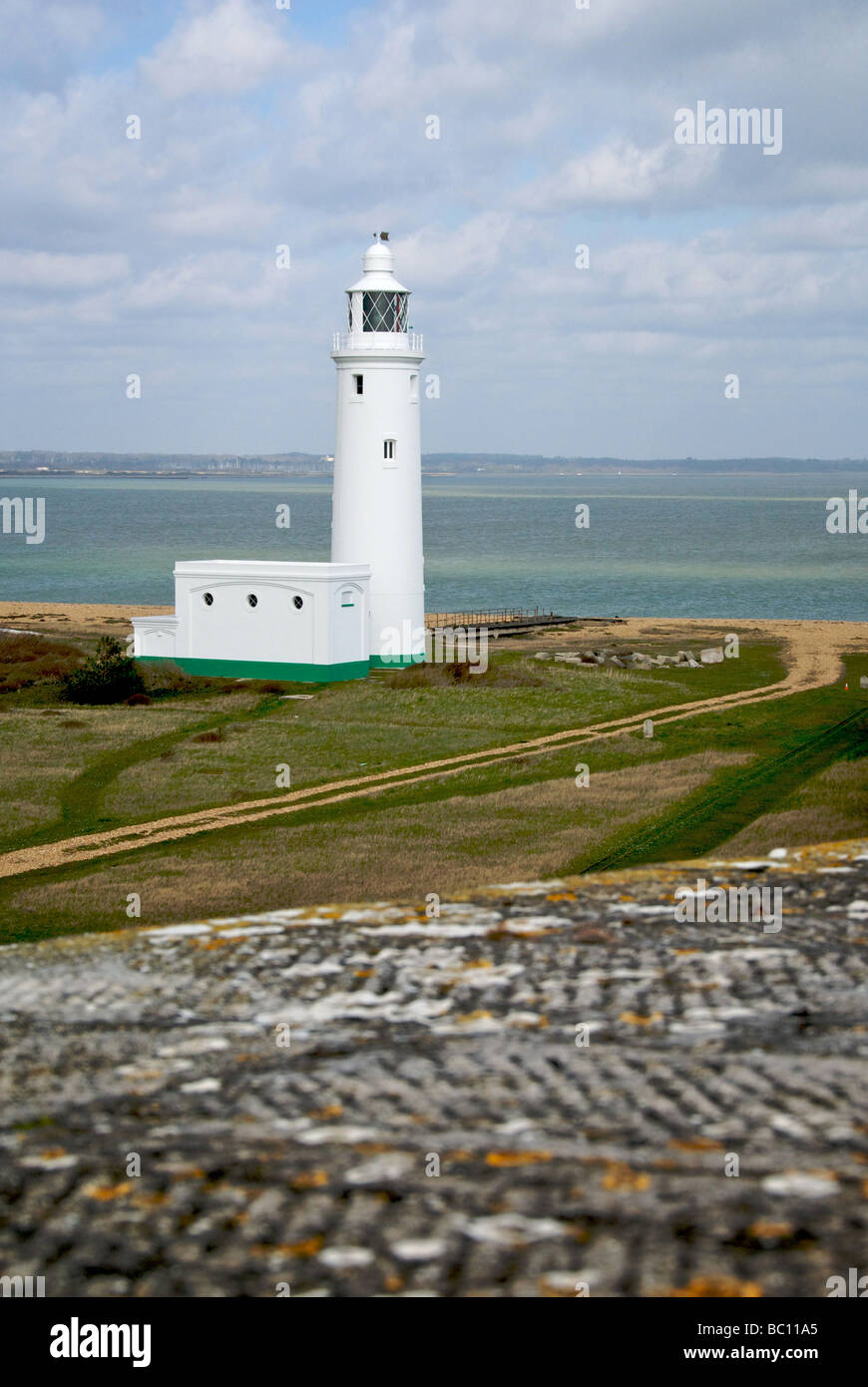 Hurst Castle, Hampshire, UK Roof Lighthouse English Heritage Stock ...