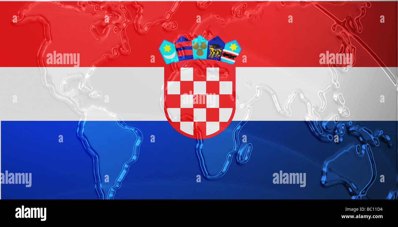 Croatia flag clipart hi-res stock photography and images - Alamy