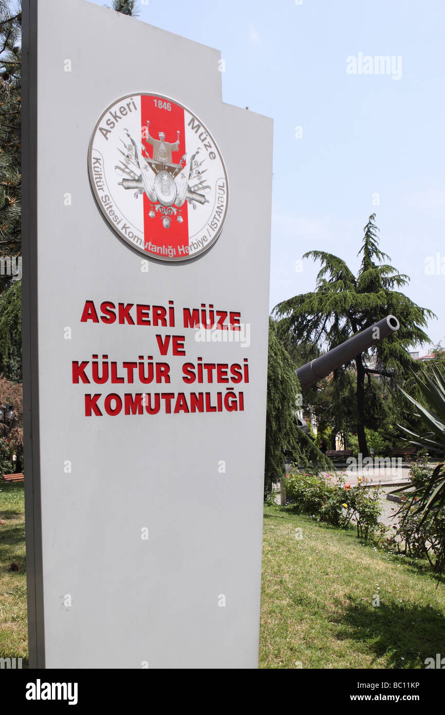 Istanbul Turkey the Military Museum Askeri Muze in the Beyoglu area ...