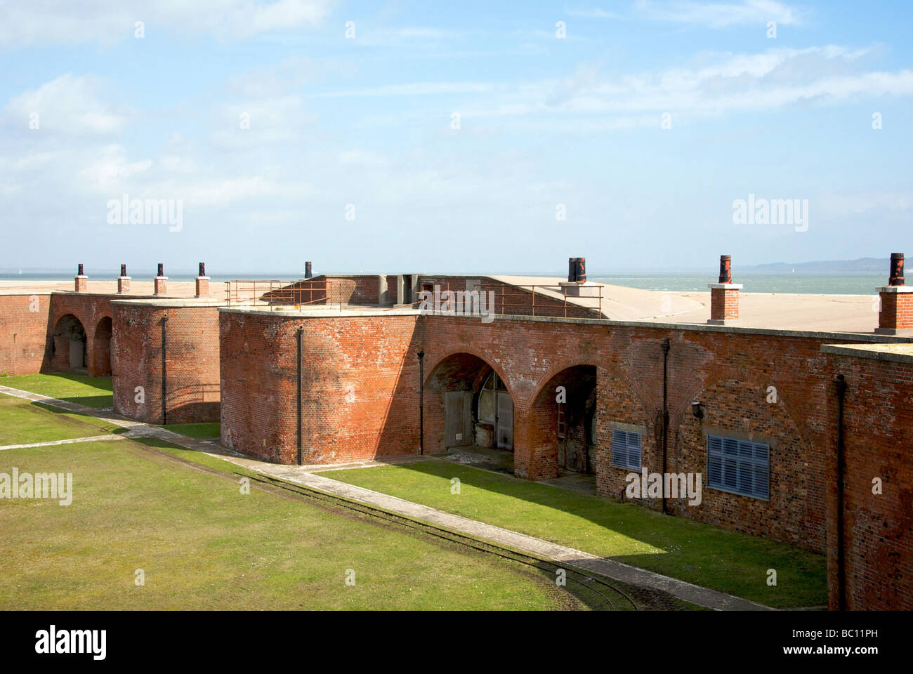 Hurst Castle, Hampshire, UK English Heritage Stock Photo - Alamy