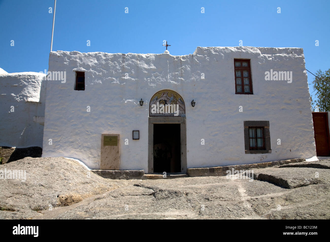 Monastery st john patmos apocalypse hi-res stock photography and images ...