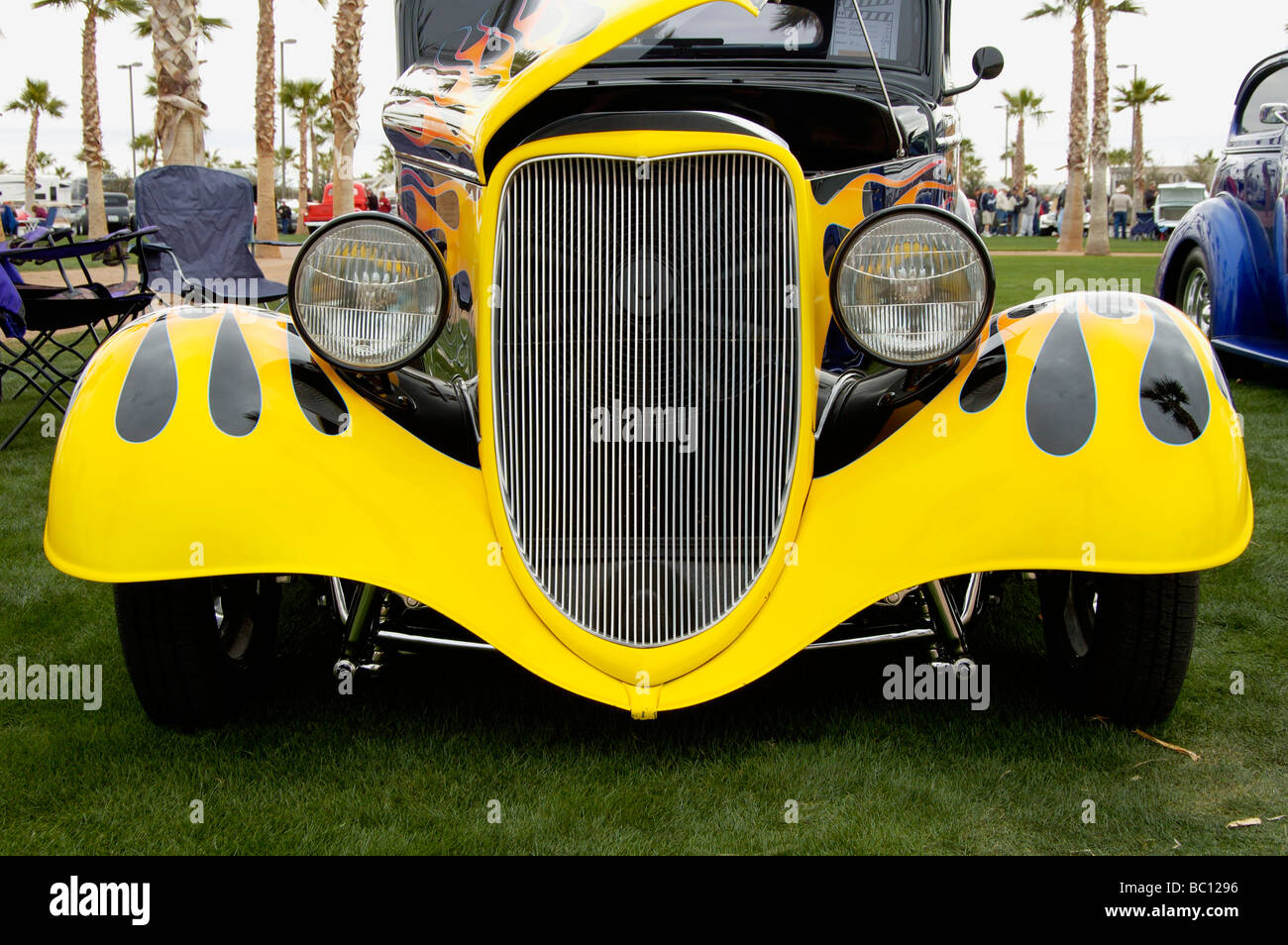 a customized car on display at a car show Stock Photo - Alamy