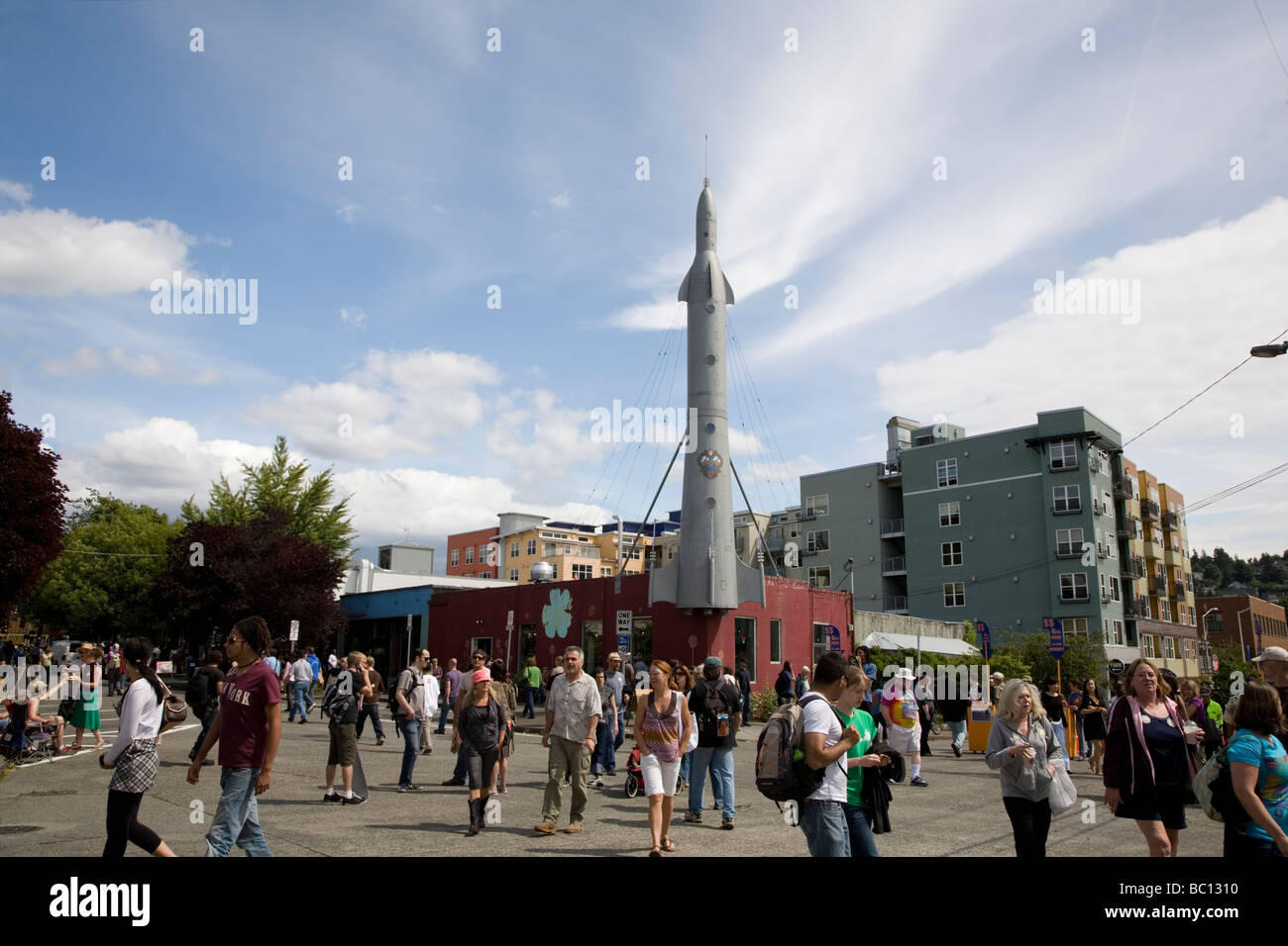 Fremont Rocket after the 21st Annual Summer Solstice Parade June 20th ...
