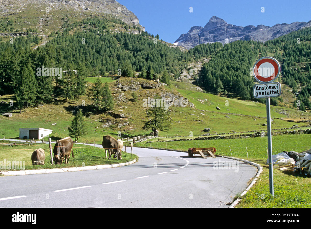 simplon pass swiss Stock Photo - Alamy