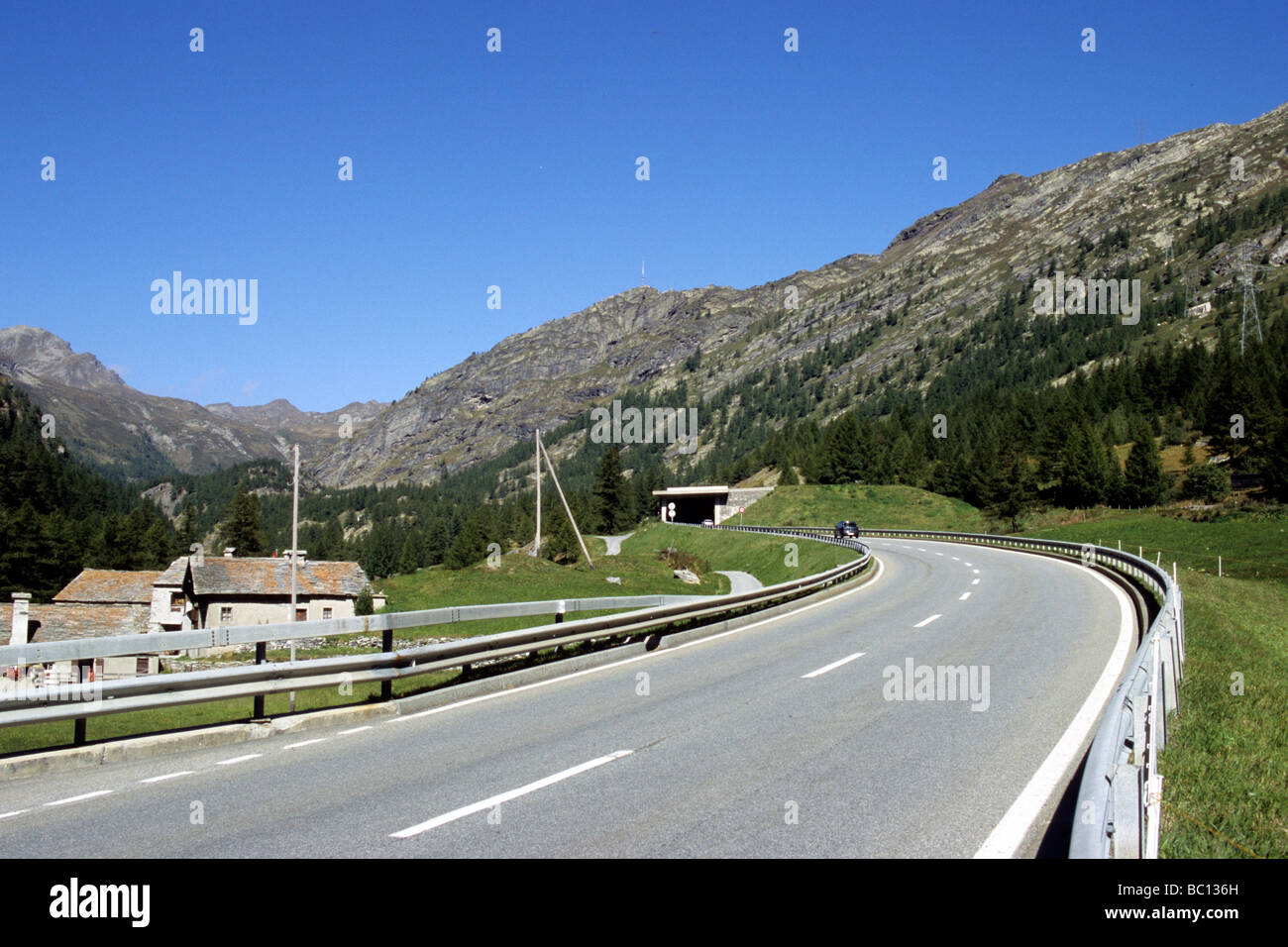simplon pass swiss Stock Photo - Alamy