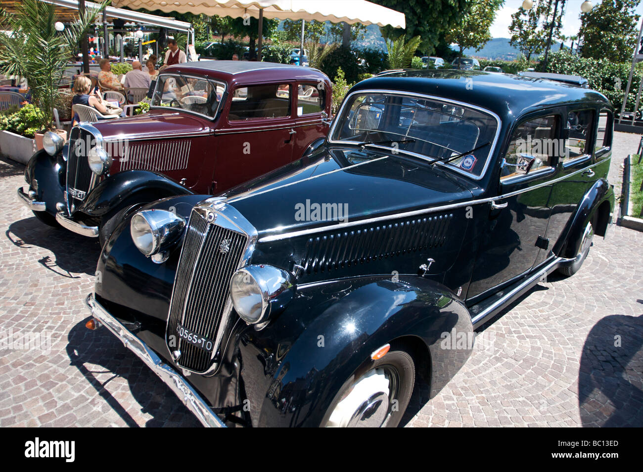 An old Lancia Stock Photo - Alamy