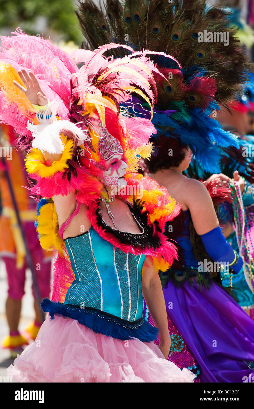 Santa Barbara, California, USA - Annual summer solstice parade June 20 ...