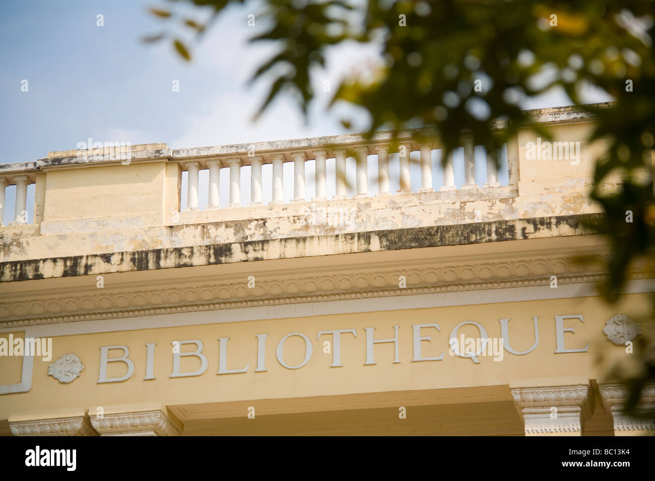 The National Library in Phnom Penh, Cambodia Stock Photo - Alamy