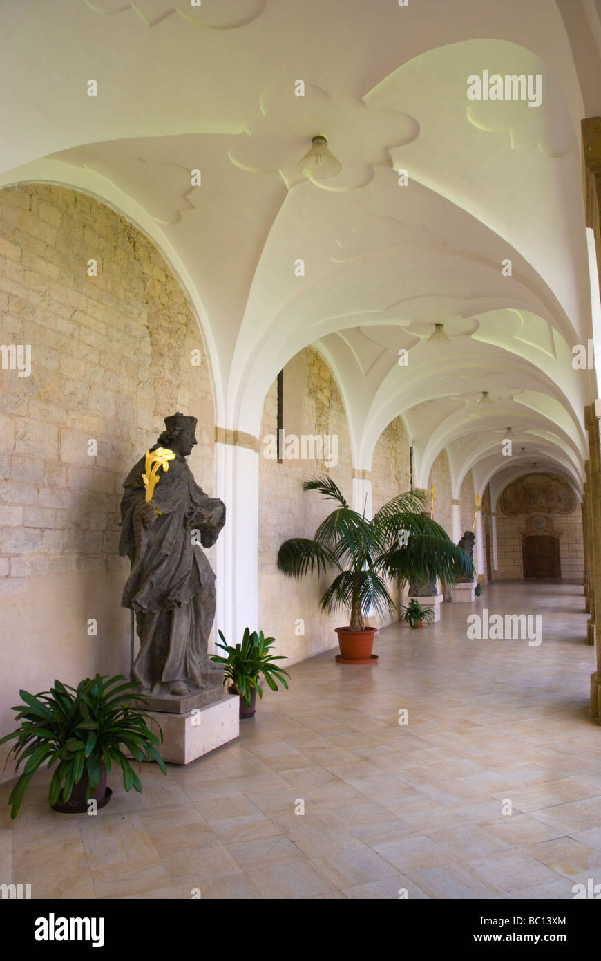 Monastery corridor hi-res stock photography and images - Alamy
