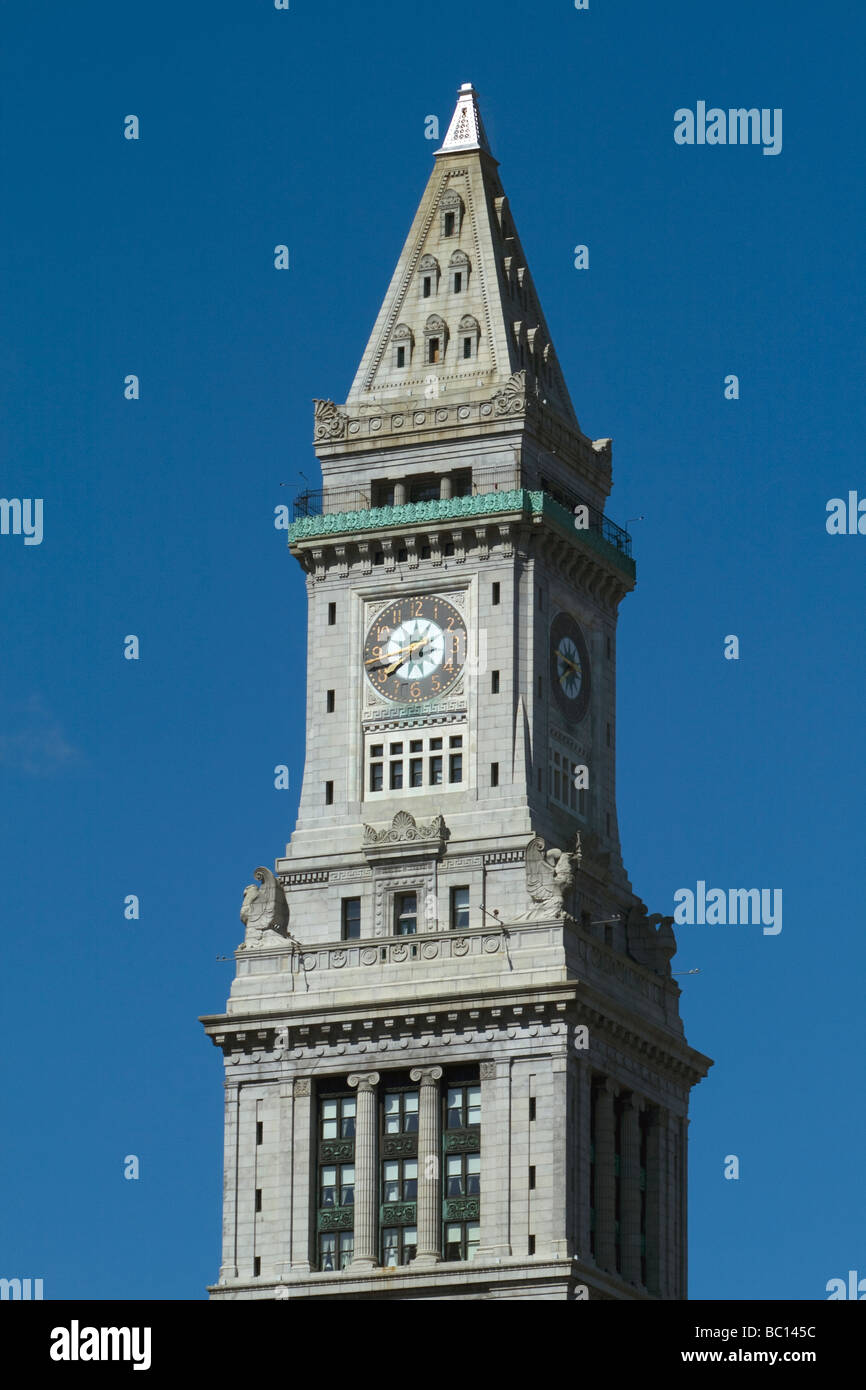 Custom House Tower in Boston Massachusetts Stock Photo - Alamy