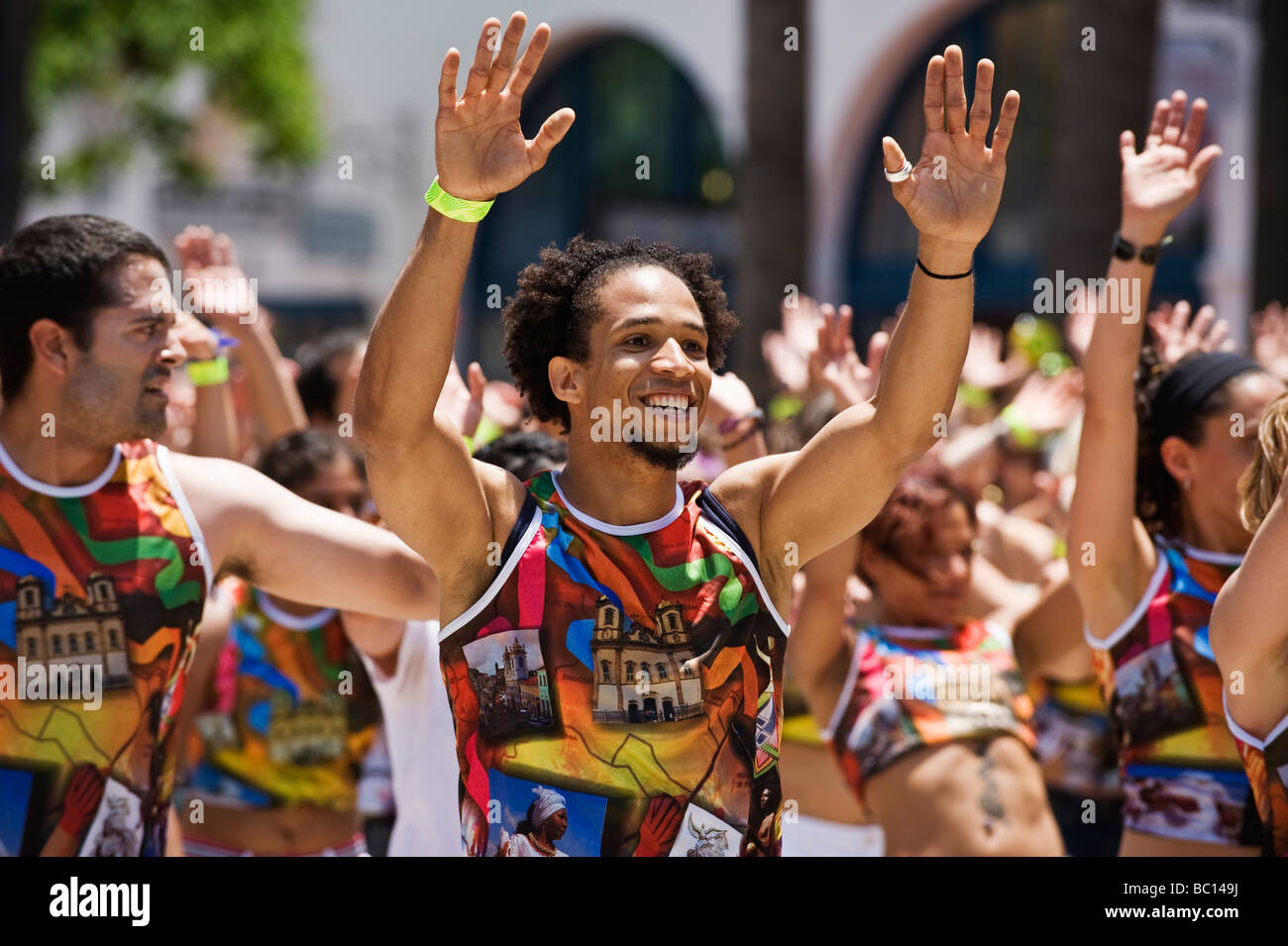 Santa Barbara, California, USA - Annual summer solstice parade June 20 ...