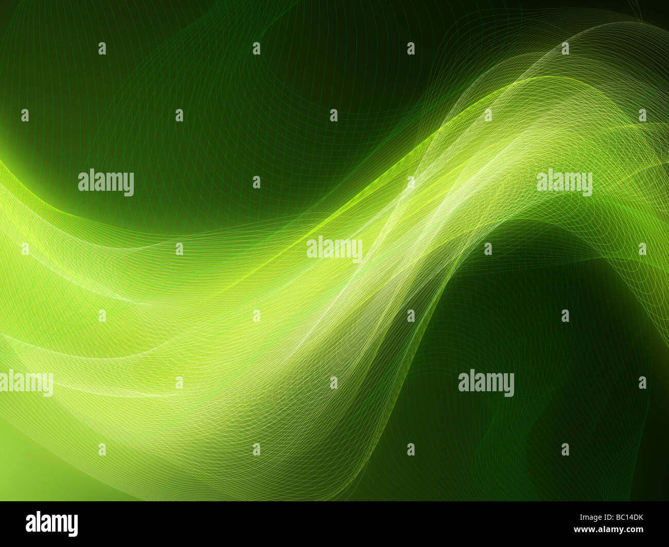 Modern green background with abstract smooth lines Stock Photo - Alamy