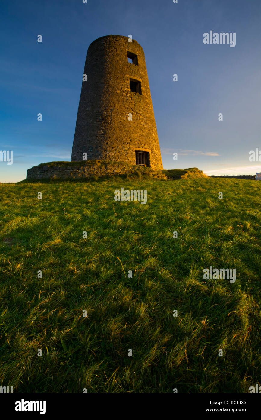 Tyne wear cleadon hills windmill field nature hi-res stock photography ...